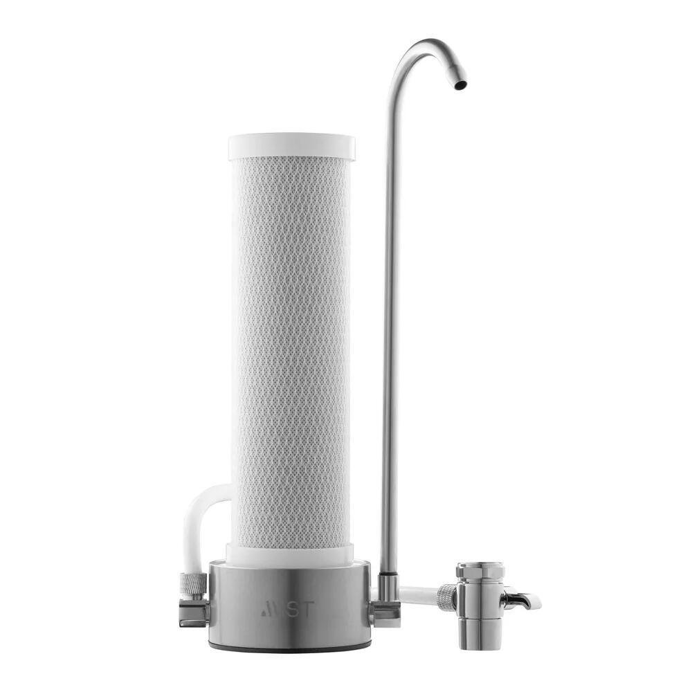 Mist Countertop Filtration System with 5 Stage Filtration in Stainless ...